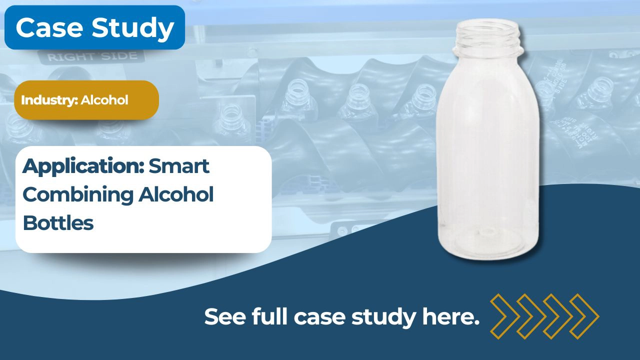 Smart Combining Alcohol Bottles | Morrison Container Handling Solutions