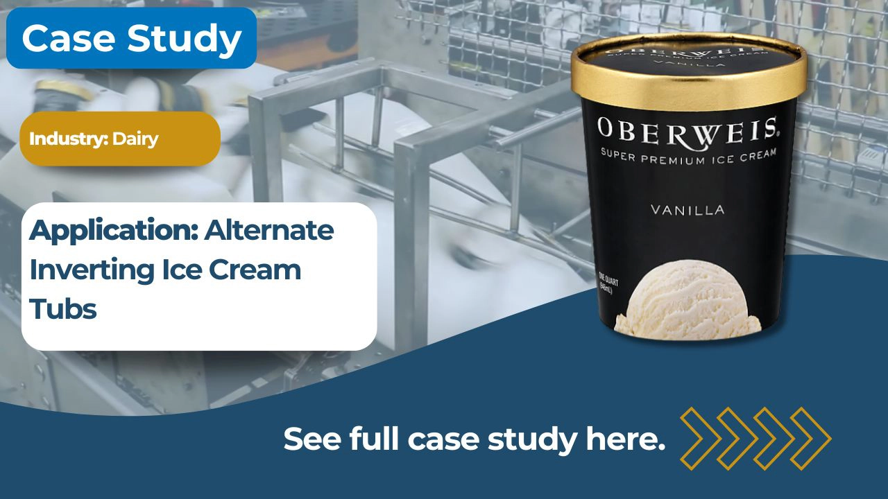 Alternate Inverting Ice Cream Tubs | Morrison CHS Case Study