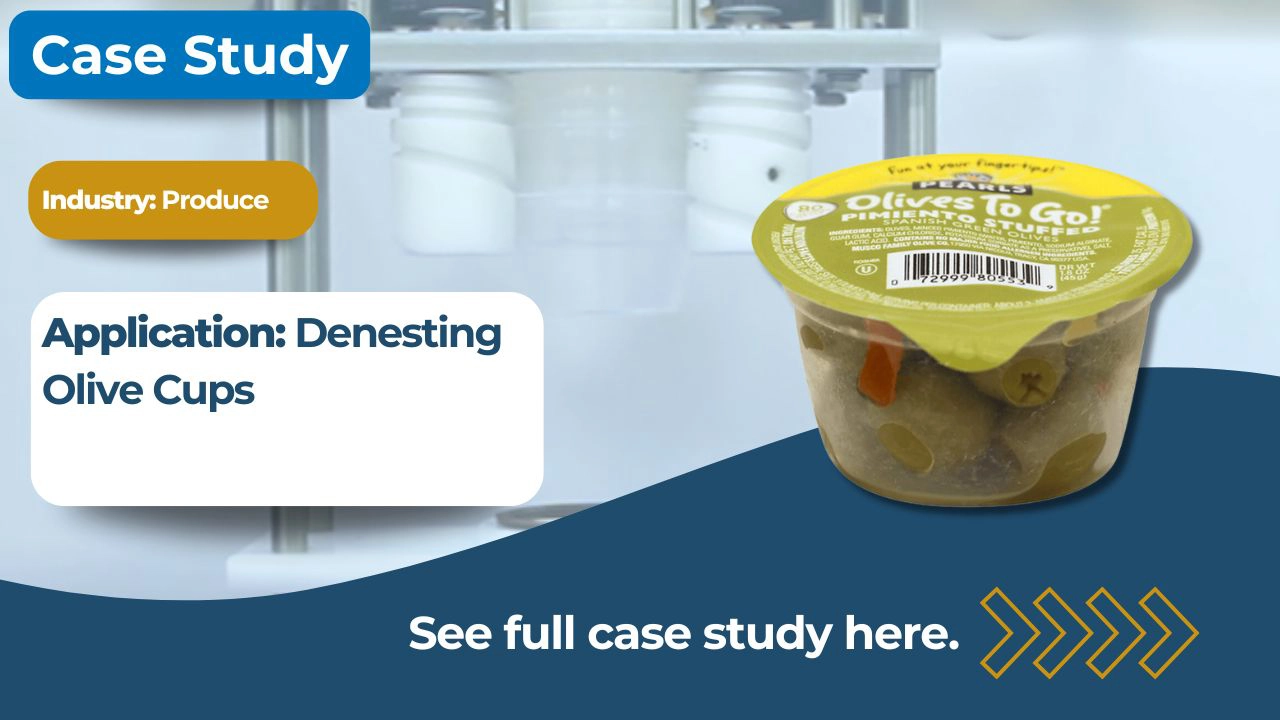 Denesting Olive Cups | Morrison CHS Case Study
