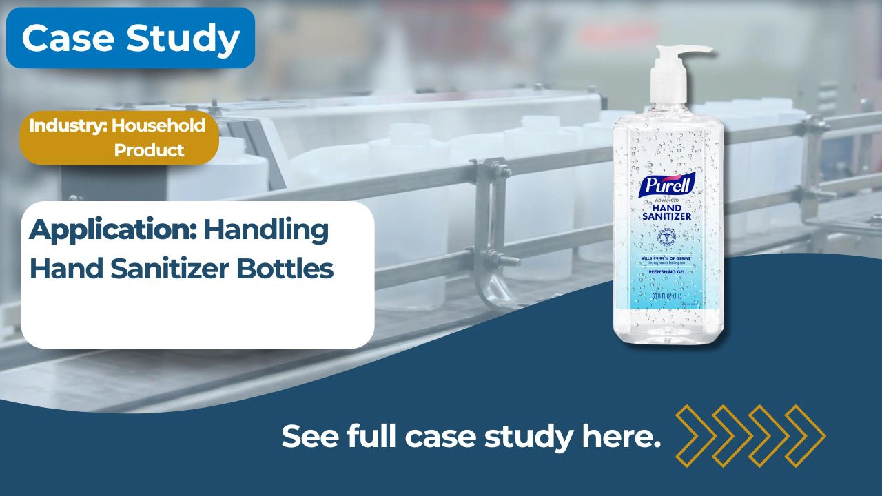Handling Hand Sanitizer Bottles | Morrison CHS Case Study