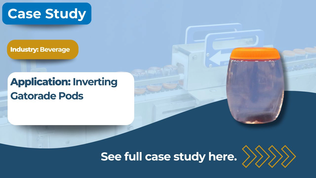 Inverting Gatorade Pods | Morrison CHS Case Study