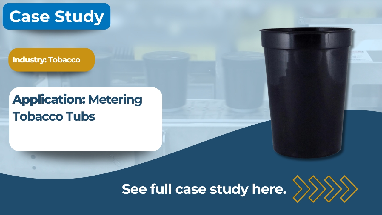 Metering Tobacco Tubs | Morrison CHS Case Studies