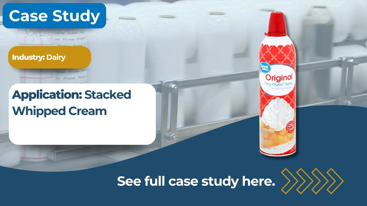 Stacked Whipped Cream| Morrison CHS Case Study