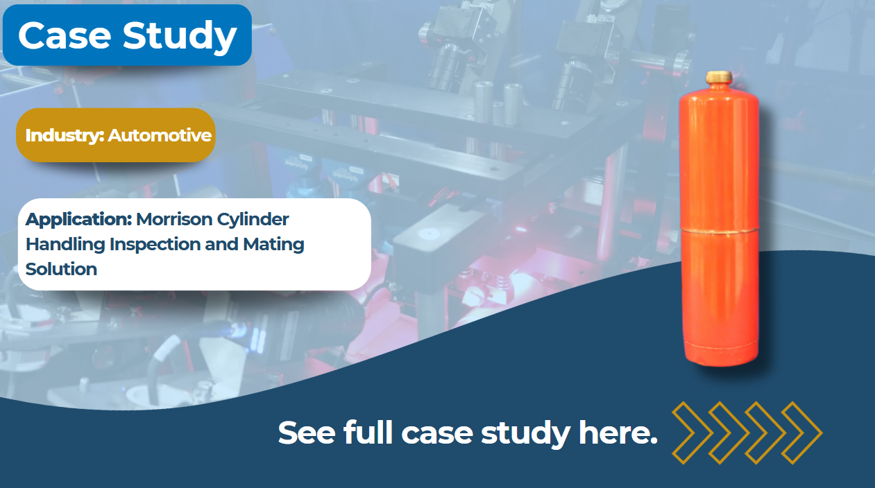 Morrison Cylinder Handling Inspection and Mating Solution – Custom Integrated Solution ...
